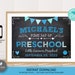 Back to School Poster, INSTANT DOWNLOAD, First Day of School ...