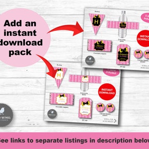 Emma Wiggle Bunting, INSTANT DOWNLOAD, Banner, Happy Birthday Sign ...