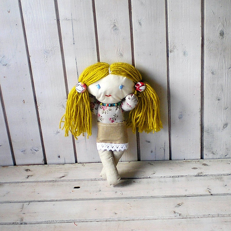 Rag Doll Toy - Etsy