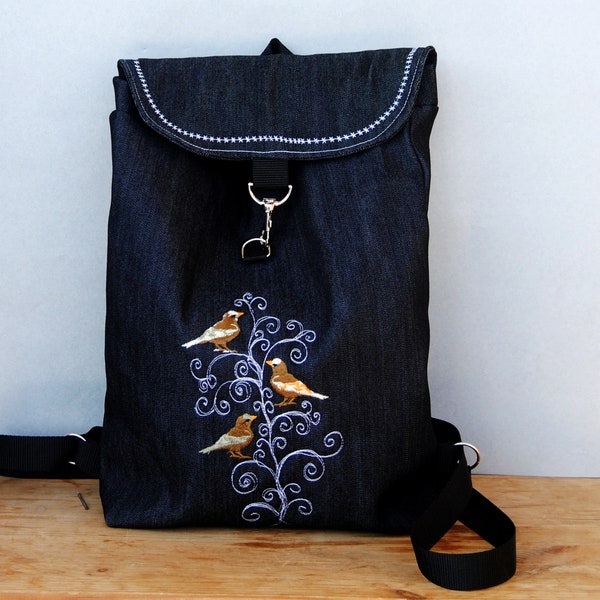 Bird Backpack - Etsy