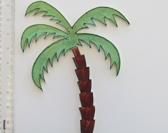 Palm Tree - Ceramic Mosaic Tiles - Etsy