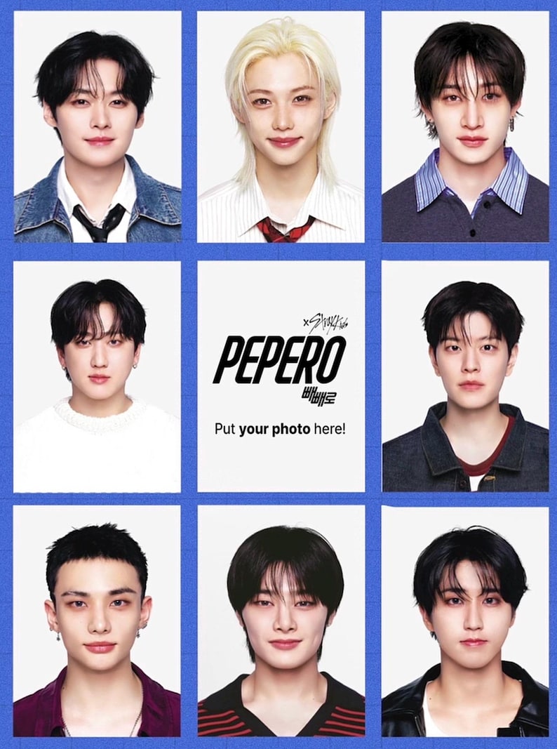 COMING SOON Stray Kids Pepero Day Photo Sticker Keychains - Etsy