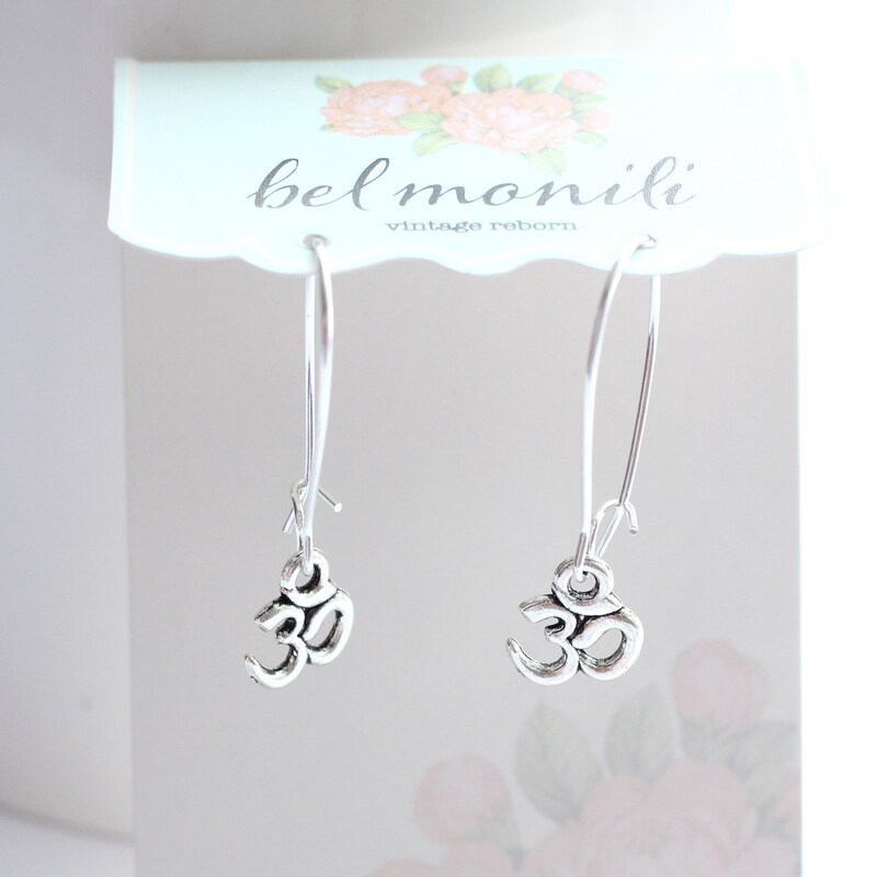 Om Studded Necklace - Etsy