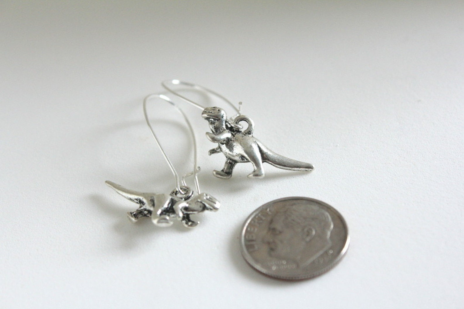 Dinosaur Earring T Rex Earrings Geeky Jewelry Geek - Etsy