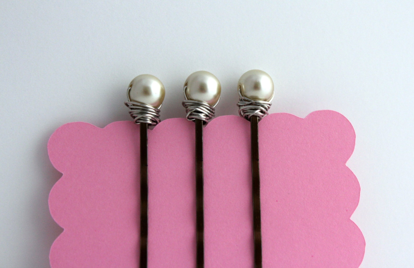 Pearl Bobby Pins Pearl Hair Pins Pearl Barrettesmall - Etsy