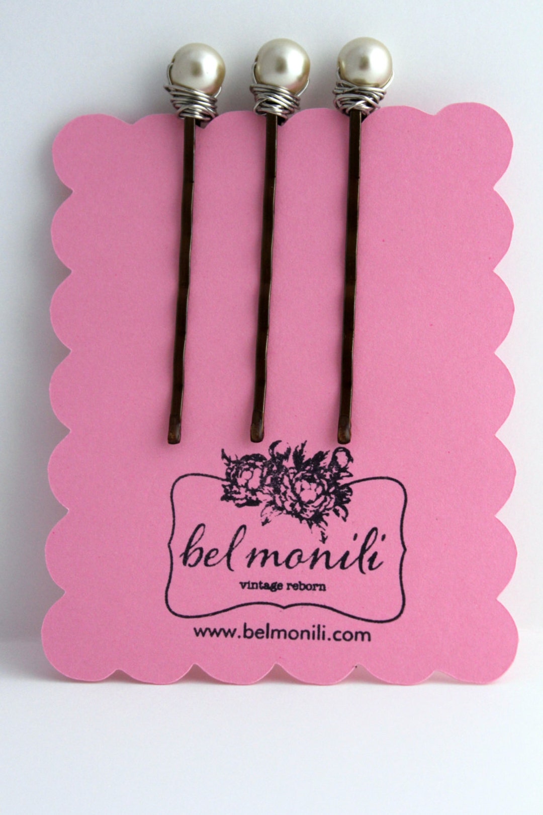Pearl Bobby Pins Pearl Hair Pins Pearl Barrettesmall - Etsy