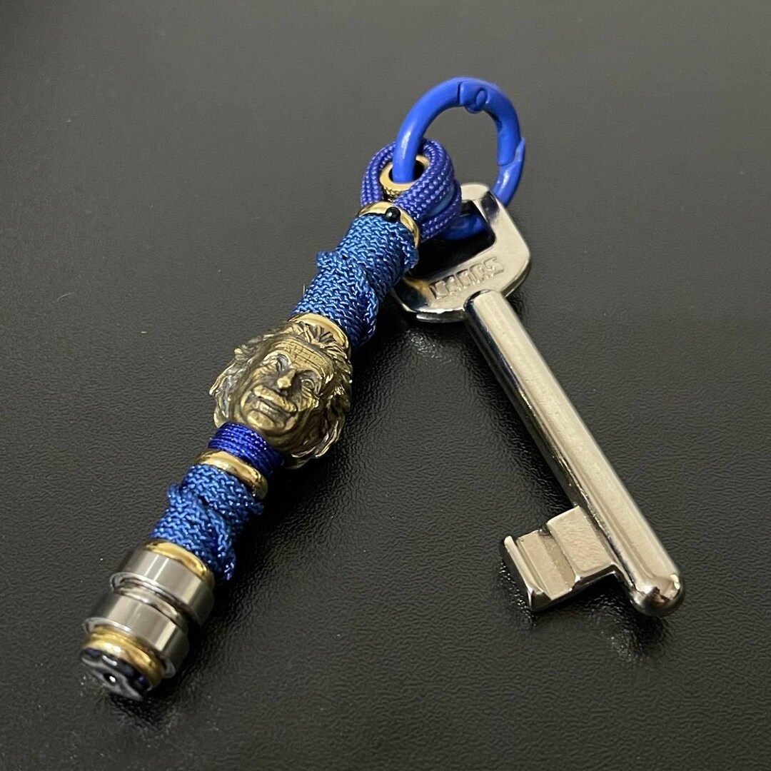 Royal Blue Einstein Keychain - Etsy