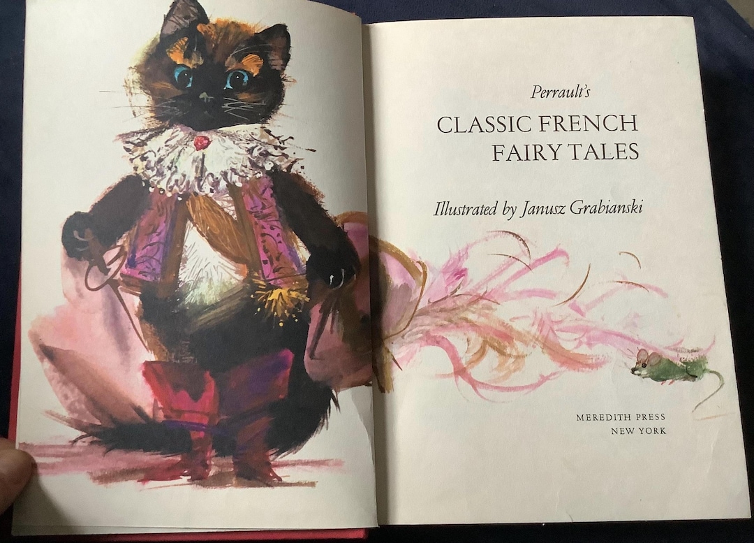 Perrault’s Classic French Fairy Tales, 1967 First Edition. Illustrated ...