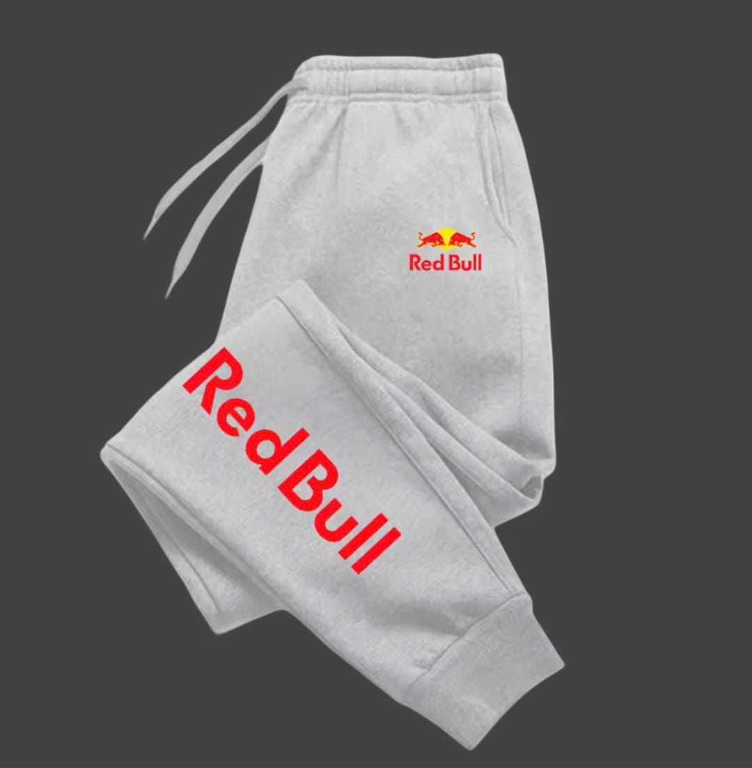 Red Bull Sweatpants - Redbull Trousers - Redbull Inspired Print - Etsy