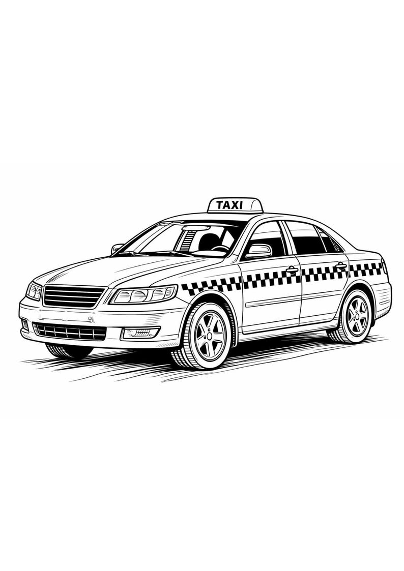 Transportation Coloring Pages Printable PDF | Cars, Trucks, Planes ...