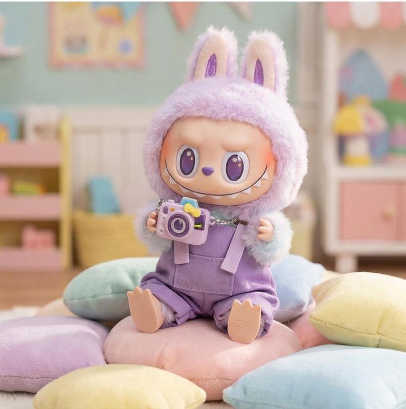 Labubu Doll Outfit Set Inspired by Labubu for 15–17 Cm Dolls – Pastel ...
