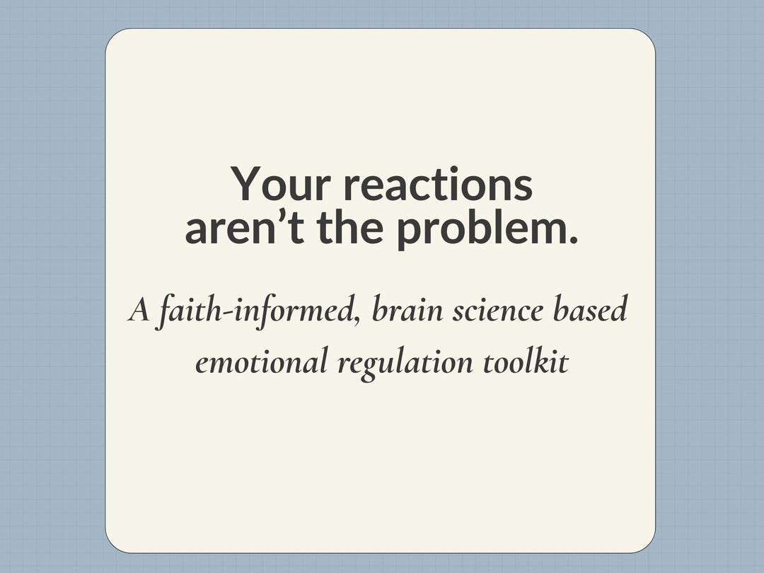 Core Emotional Regulation Toolkit - Etsy