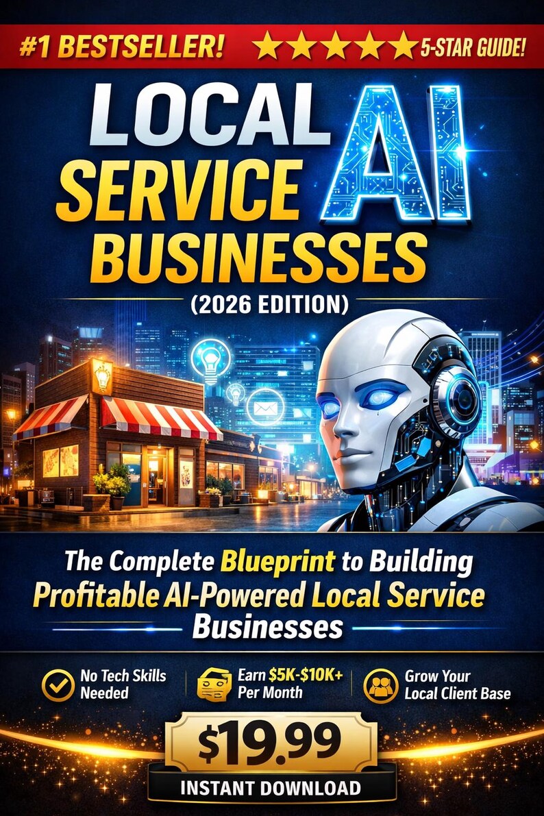 Local AI Service Business Blueprint – No Tech Skills Needed (digital ...