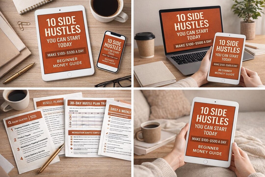 10 Side Hustles 100 to 500 Dollars a Day - Etsy