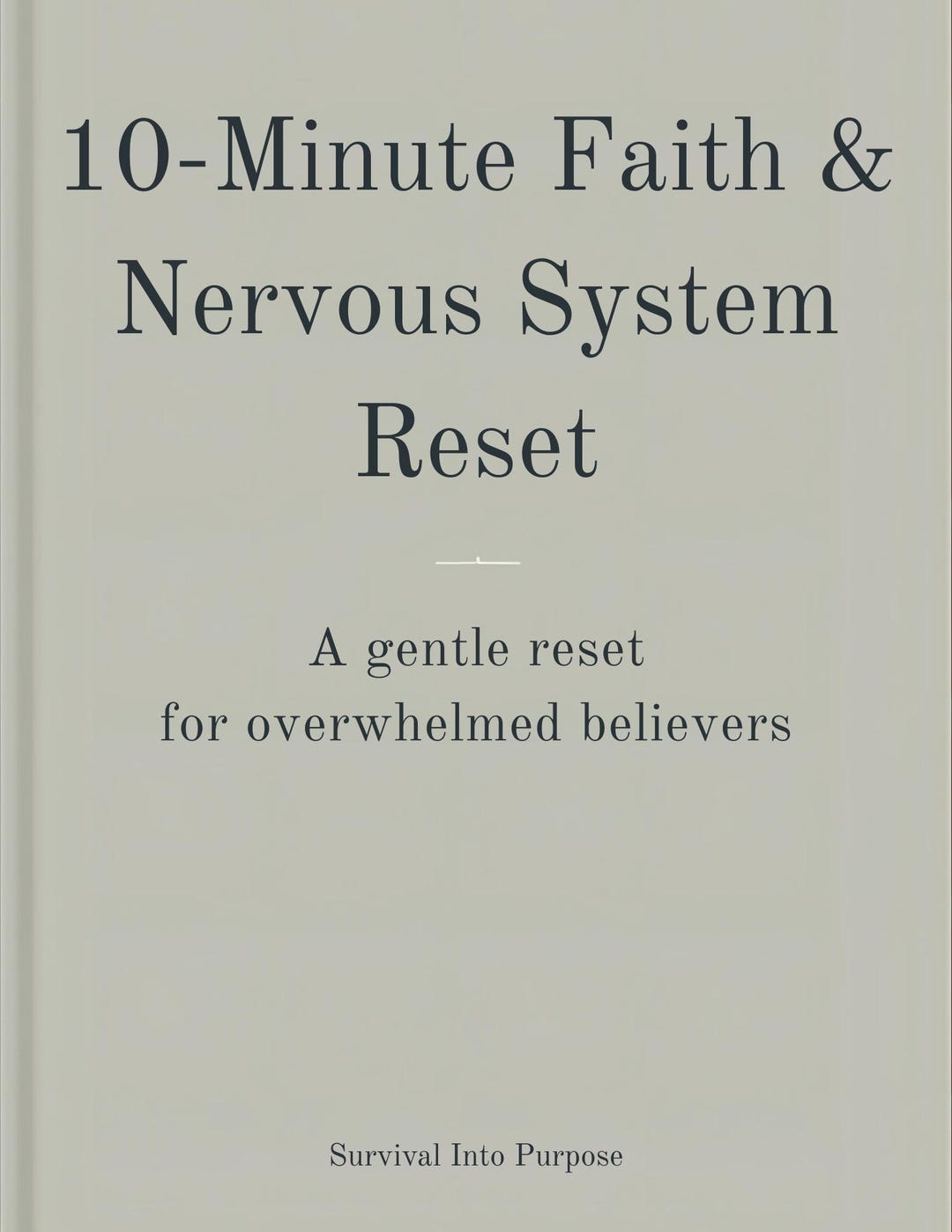 10-minute Faith & Nervous System Reset | Calm Anxiety With God ...
