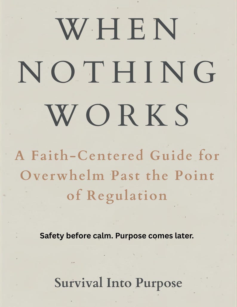 When Nothing Works | Faith-centered Guide for Overwhelm Past the Point ...