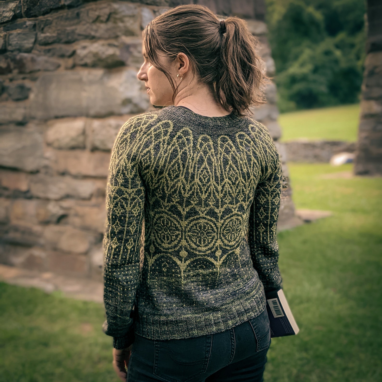 Dark Academia Sweater **pattern Only - Instant Download** - Etsy
