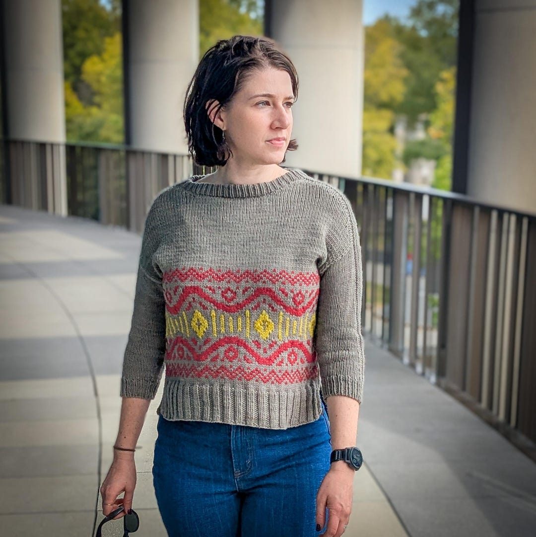 Elbrook Sweater **pattern Only - Instant Download** - Etsy
