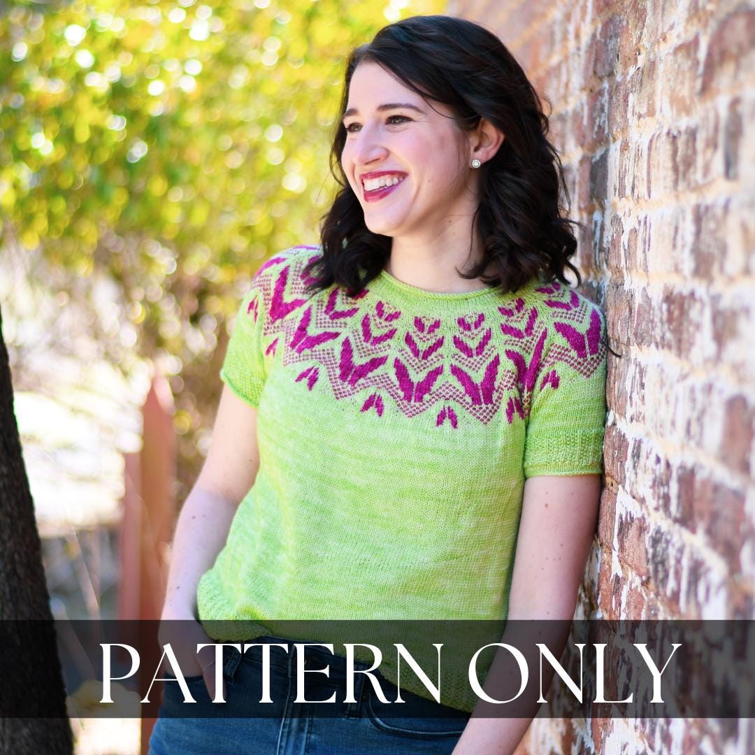 Betty Sweater **pattern Only** | Instant Download - Etsy