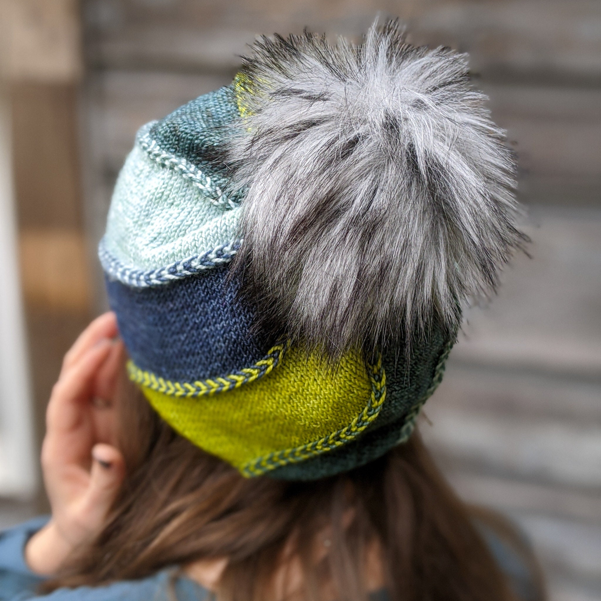 Scrap Lat Hat KNITTING PATTERN Instant Download - Etsy