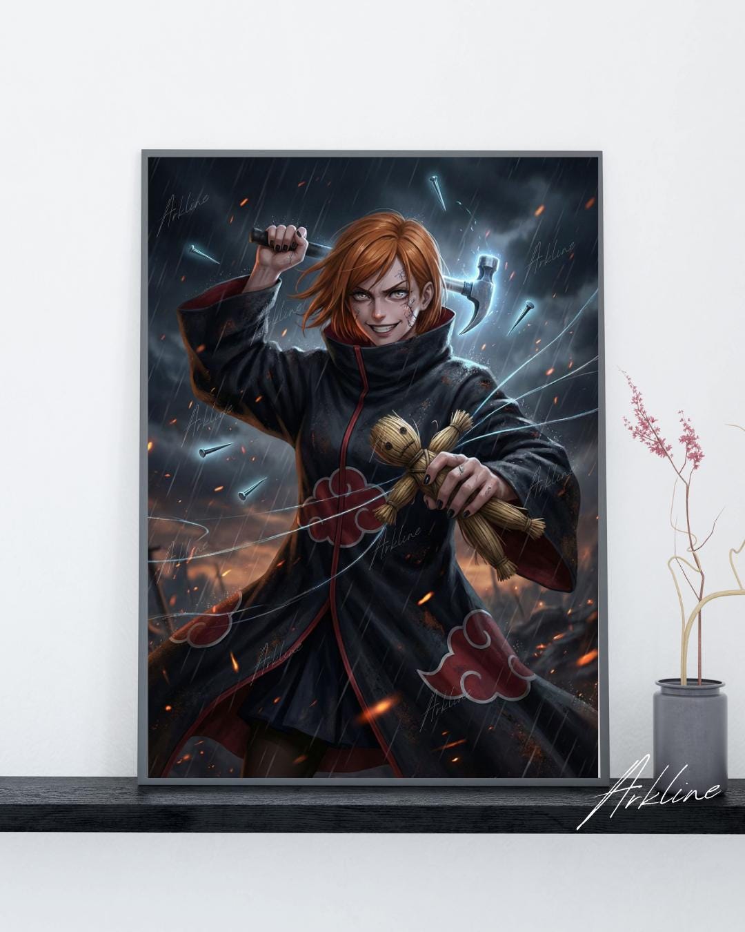 Nobara Wall Art Printable | Digital JPG File | Jujutsu Kaisen Anime ...