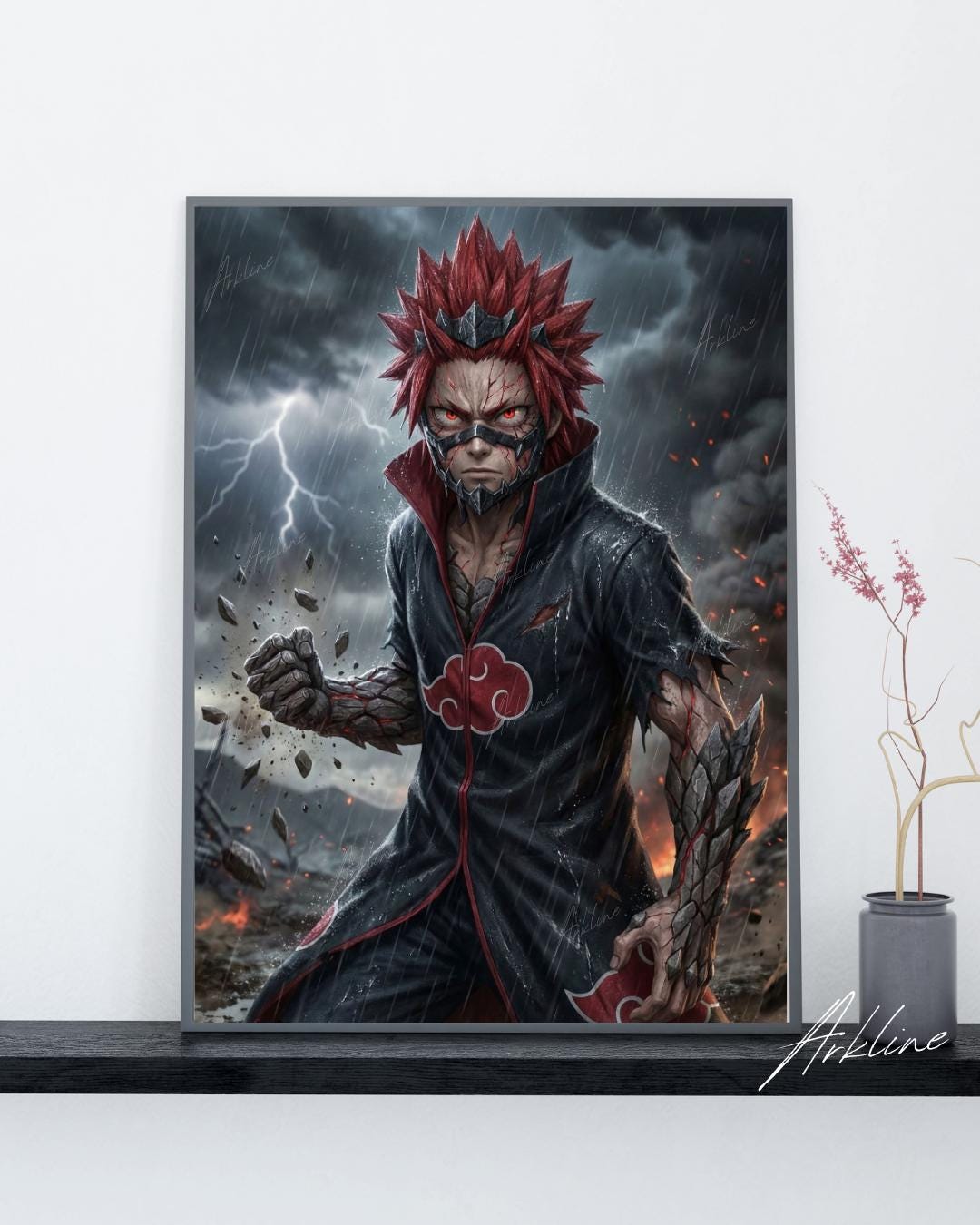 Kirishima Wall Art Printable | Digital JPG File | My Hero Academia ...