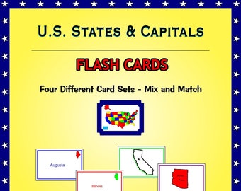 Geography Flash Cards - Etsy