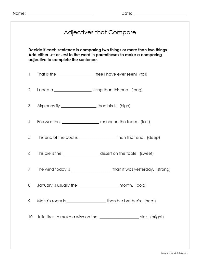 Adjectives That Compare Using Er Est 4 Worksheets Grades 1 2 CCSS Pdf adjectives-that-compare-using-er-est-4-worksheets-grades-1-2-ccss-pdf