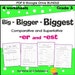 Big-bigger-biggest -er -est Suffixes - Comparative and Superlative ...