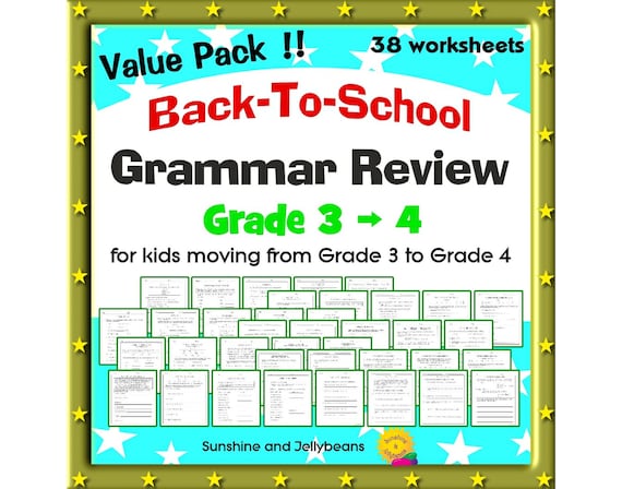 First Grade Grammar Review Worksheets Grammar Practice, Worksheets
