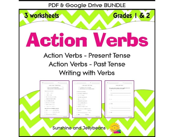 Action Verbs Worksheet