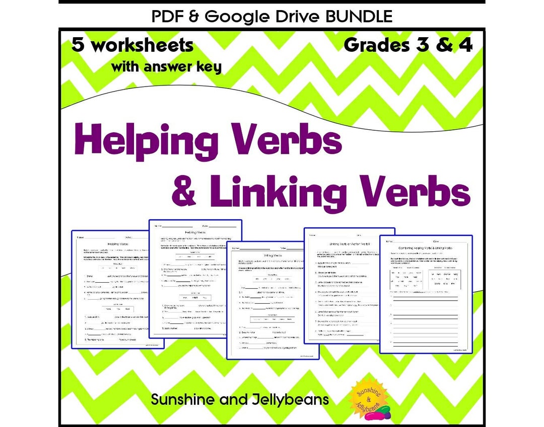 Linking Verbs and Helping Verbs - Parts of Speech, Writing Skills ...