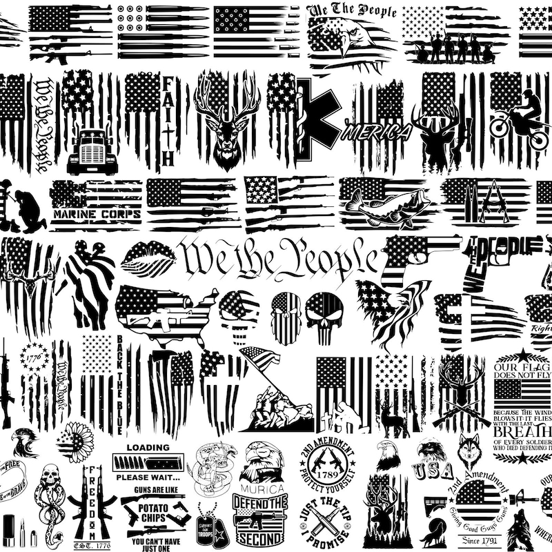 American Flag Wildflower - Etsy