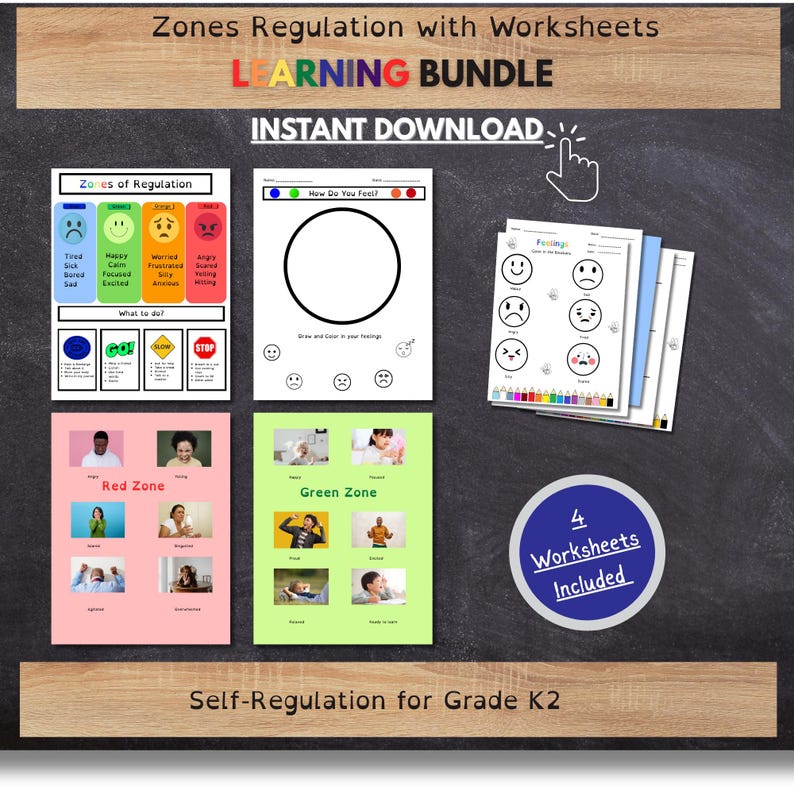 Zones of Regulation - Etsy