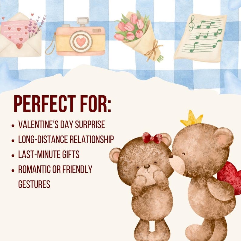 Interactive Valentine's Day Website | Canva Template | Digital Gift for ...