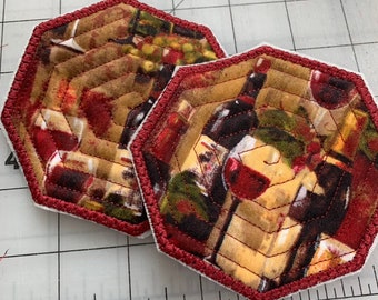 Quilt coasters | Etsy