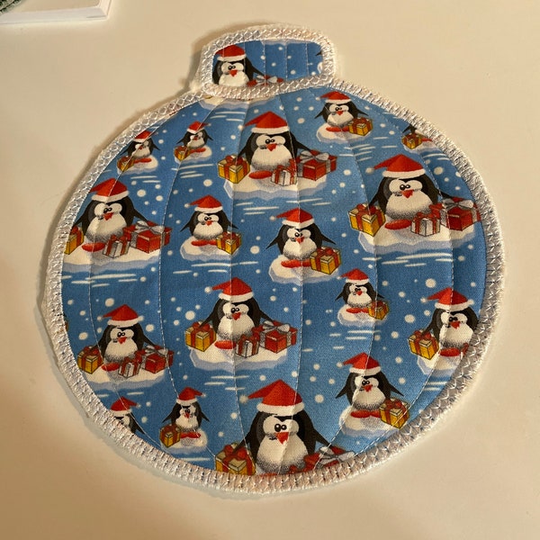 Penguin Mug Rug - Etsy