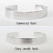 Personalised Hidden Message Cuff Bracelet, Hammered Wide Aluminium Cuff ...