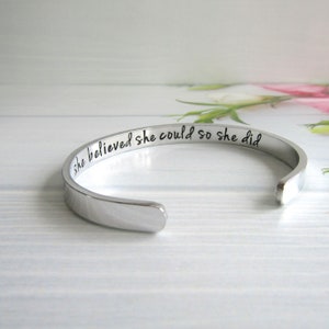 Hidden Message Bracelet, Personalised Bracelet, 6mm Custom Secret ...