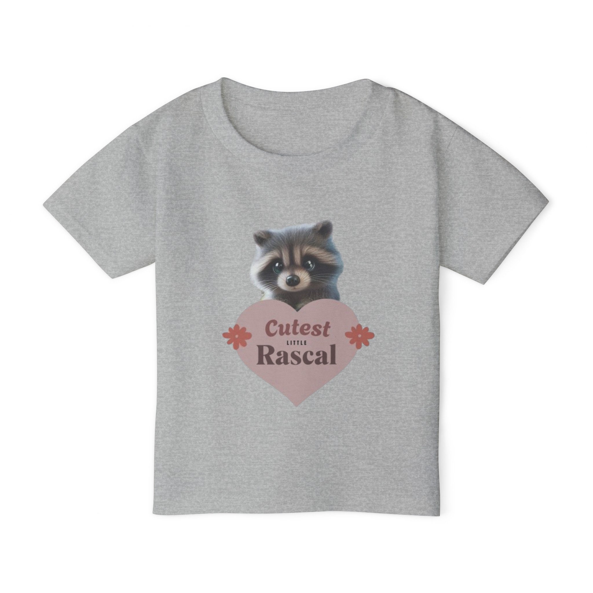 Funny Raccoon Toddler T-shirt, Cutest Little Rascal - Etsy