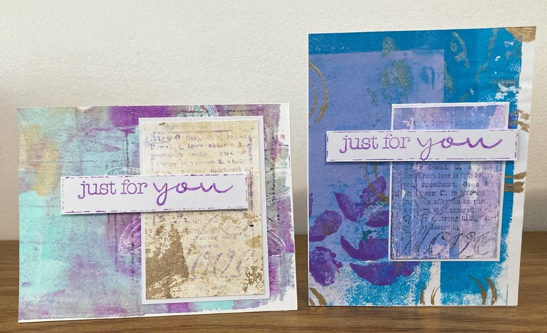 Just for You Card Hand Painted Just for You Card Just for - Etsy