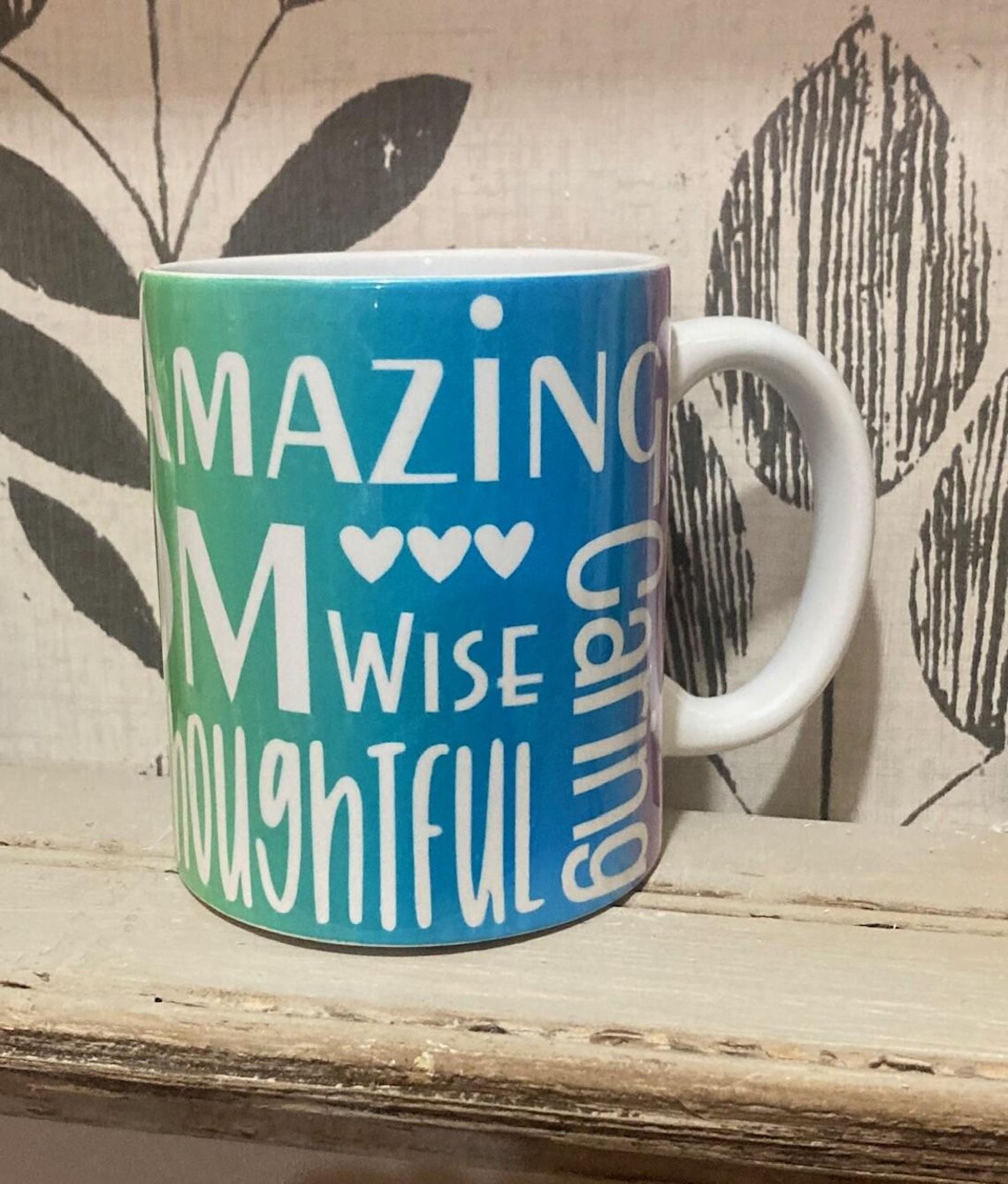 Mug for Mom Infusible Ink Coffee Cup With Caring Message Gift for Kind ...