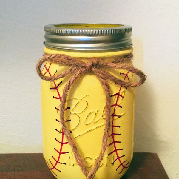 Softball Centerpiece - Etsy