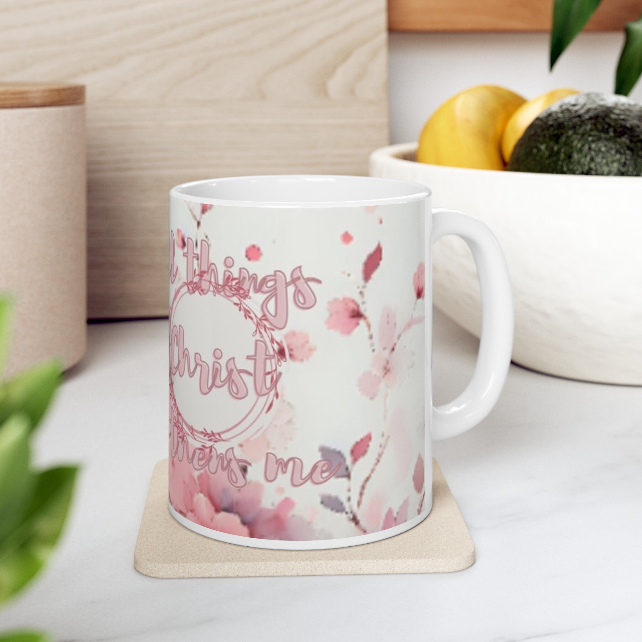 I Can Do All Things Through Christ Mug, Christian Coffee Mug, Faith ...