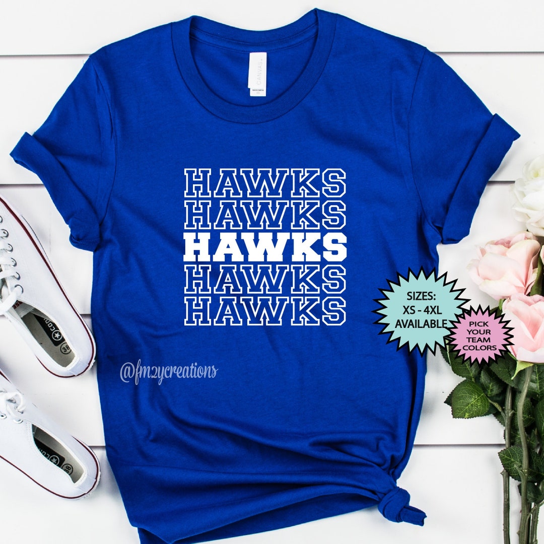 HAWKS Shirt | Hawks Football Shirt | Football Game Day Shirt | GO Hawks ...