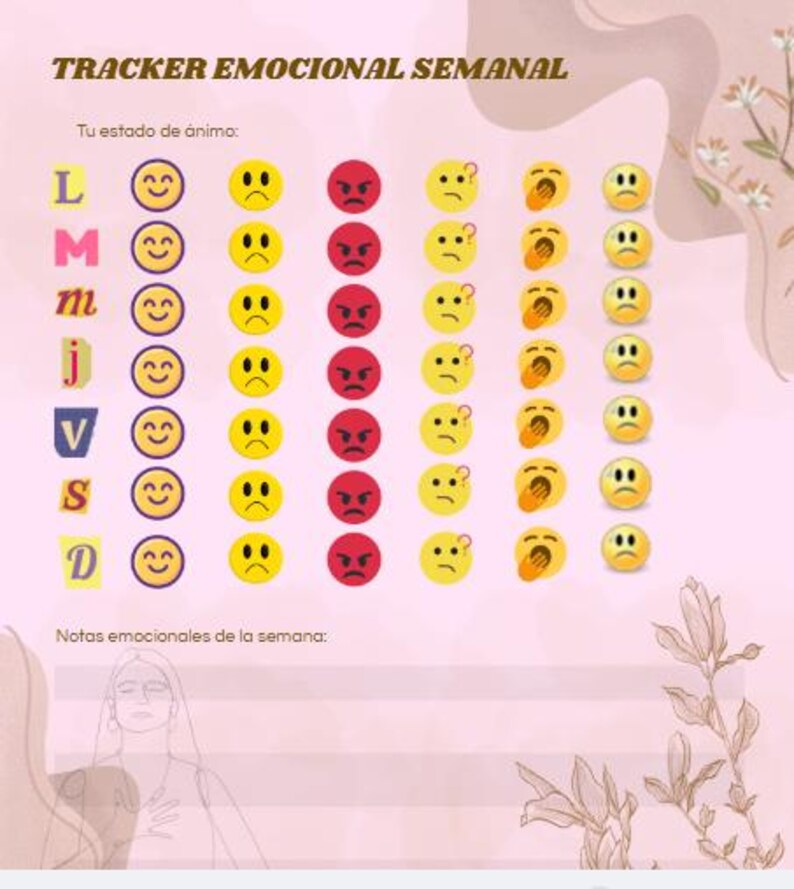 Self-love Journal 2026 | Weekly Emotional Planner for Women | Digital ...