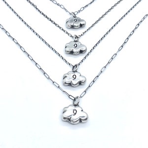Cloud 9 Necklace - Cast in Sterling Silver - Etsy