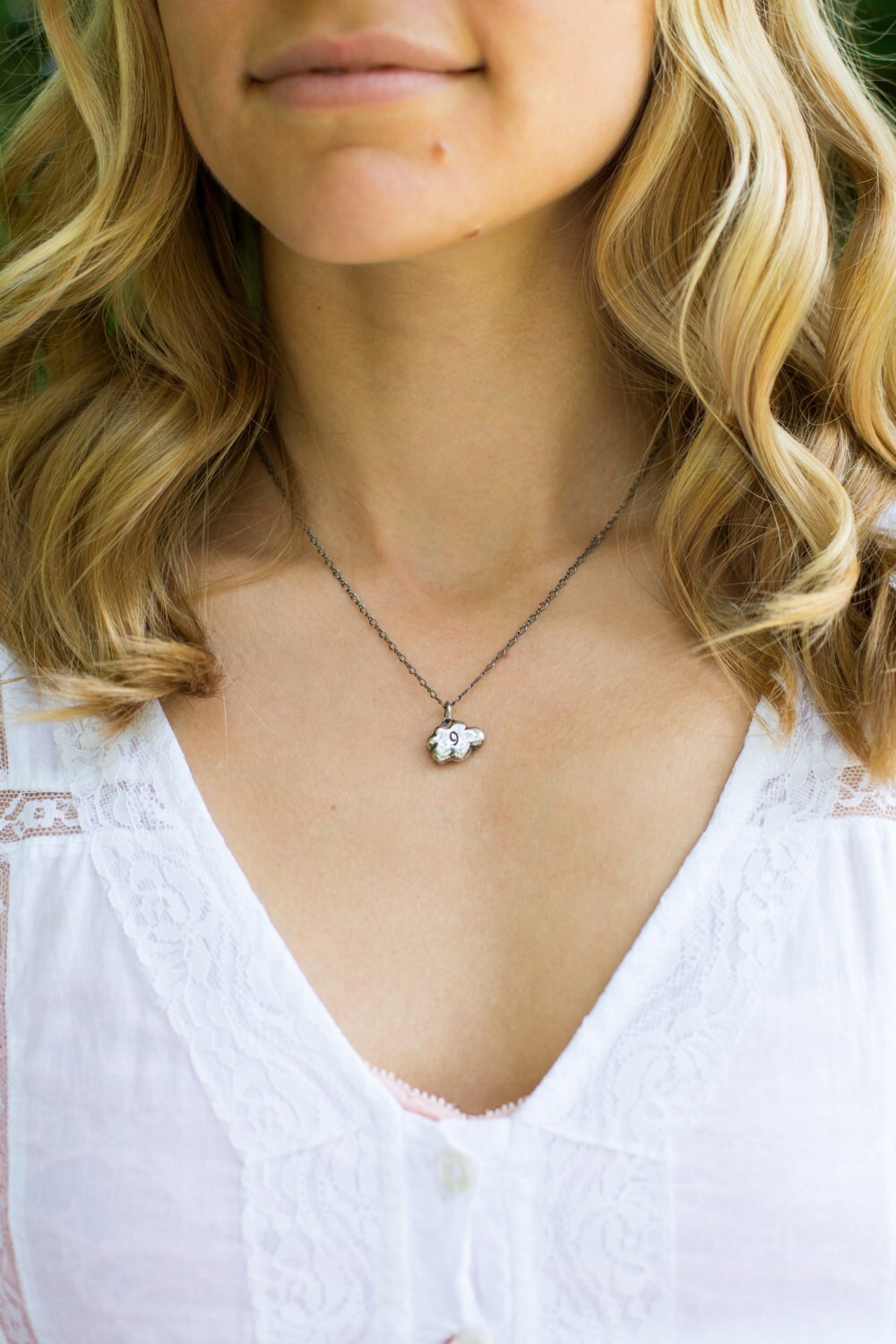 Cloud 9 Necklace Cast in Sterling Silver - Etsy