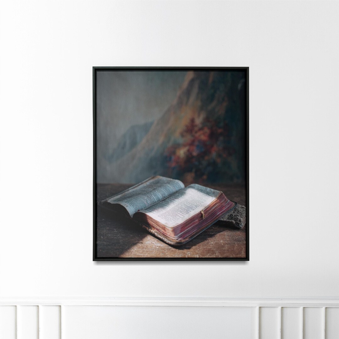 God's Written Word, Bible Print, Scripture, Printable Wall Art, Digital ...
