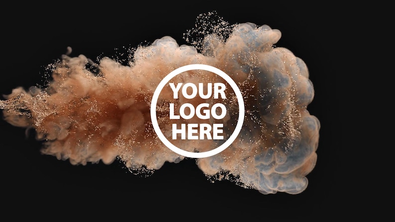 Glittering Particles Logo Animation | Custom Animated Logo Reveal Intro ...